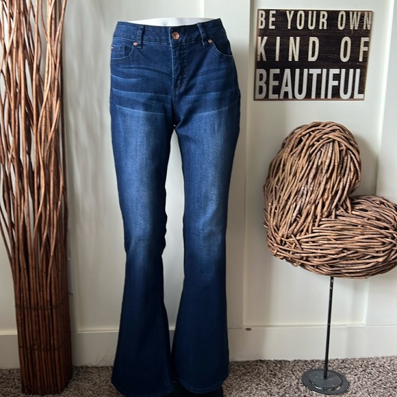 Cato | Jeans | Cato Dark Denim Wash Flared Jeans | Poshmark